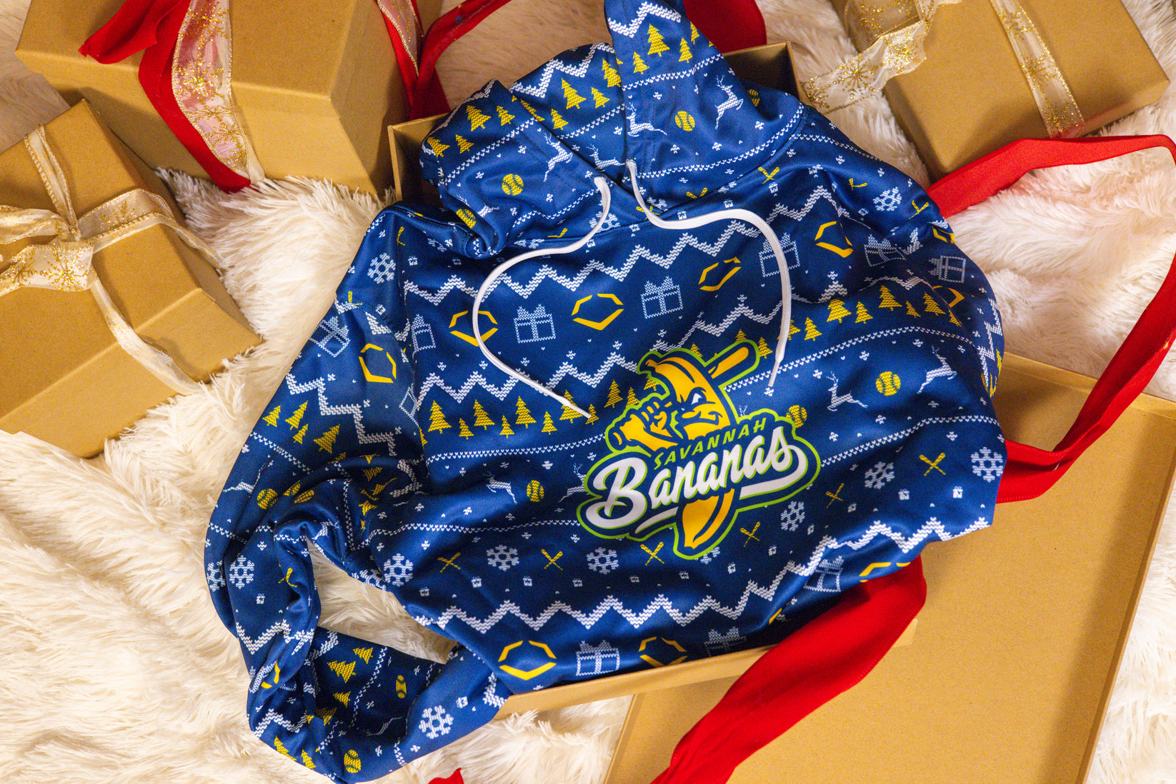 Bananas EvoShield Holiday Hoodie – Banana Ball