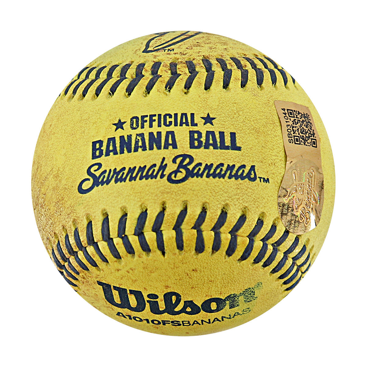 Dan Hosley Bananas Autographed Game Used Official Banana Ball 9.27.25