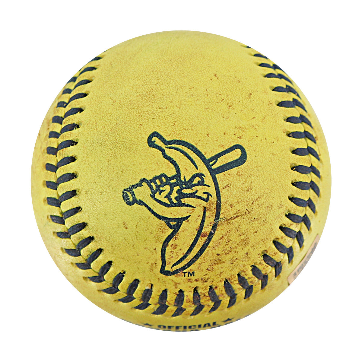 Dan Hosley Bananas Autographed Game Used Official Banana Ball 9.27.25