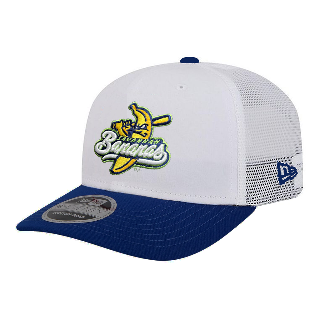 Bananas New Era 9Seventy Adjustable Hat - White/Navy – Banana Ball