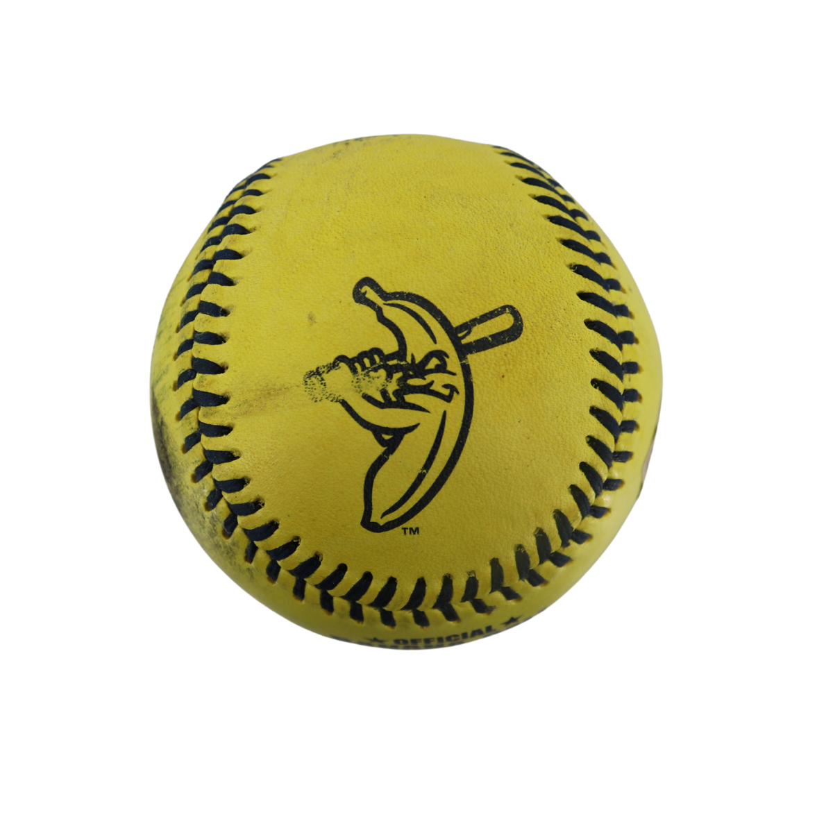 KJ Jackson Autographed Inscribed Game Used Banana Ball 5.10.25 Nissan