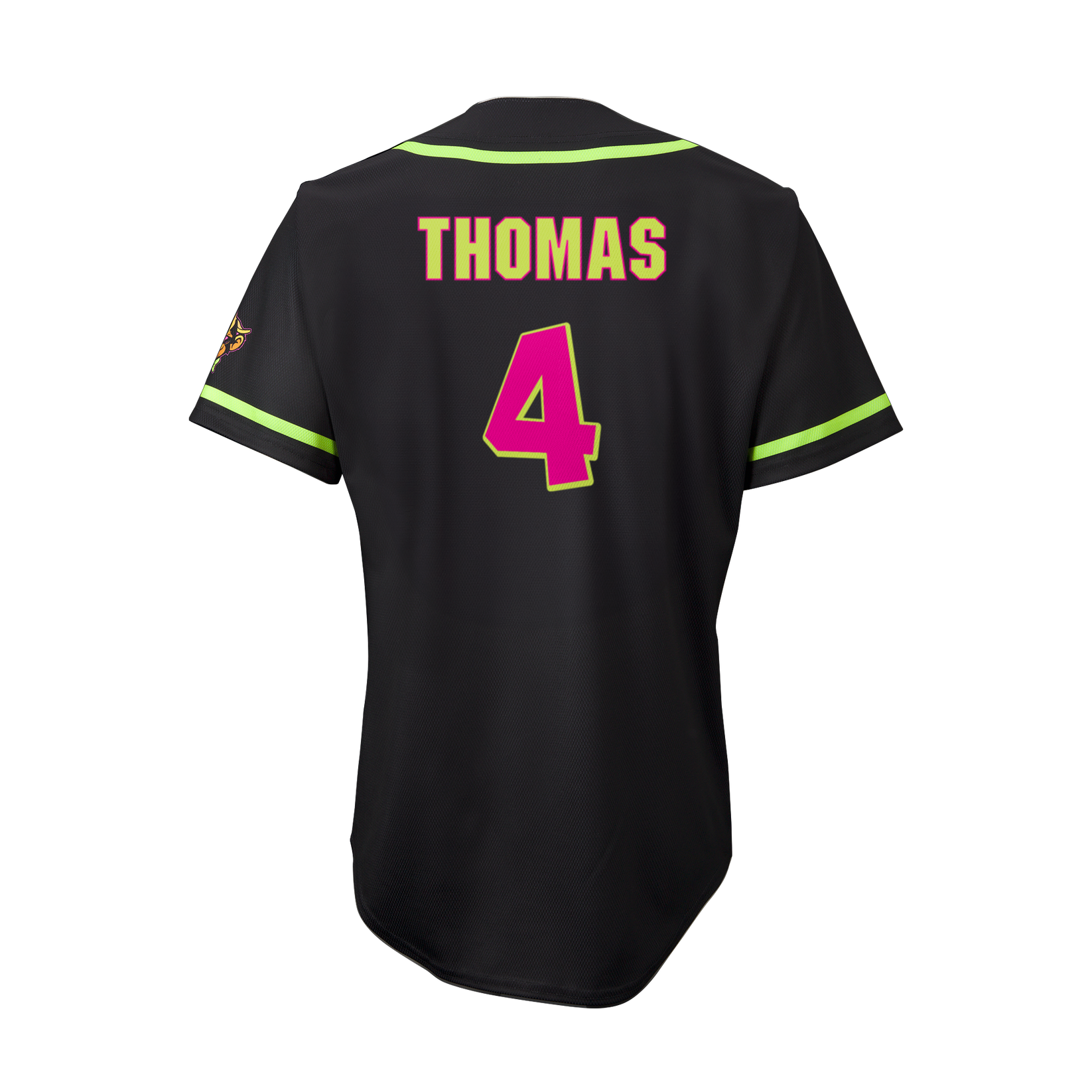 Party Animals Tanner Thomas #4 EvoShield Jersey - Black – Banana Ball