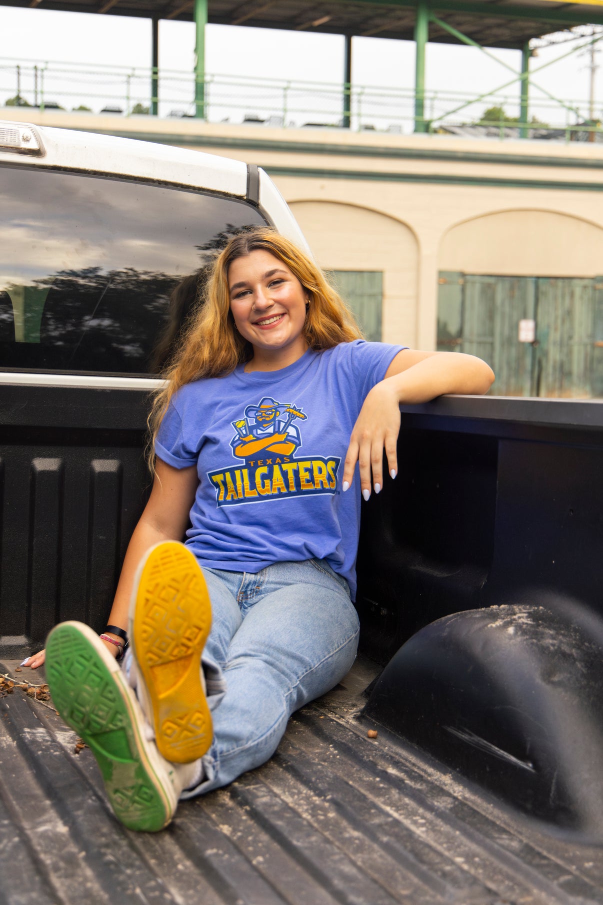 Tailgaters Primary Comfort Colors - Blue – Banana Ball