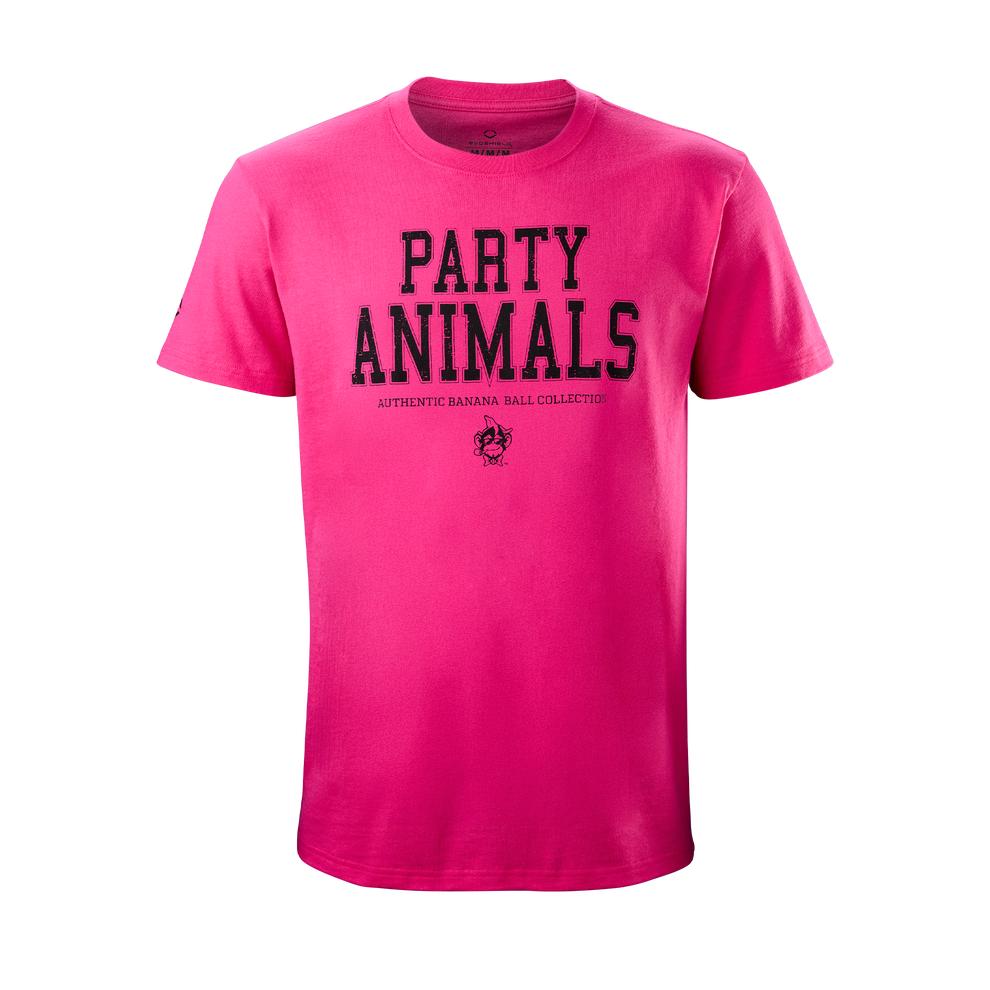 Party Animals EvoShield Gym Rat Tee - Pink – Banana Ball