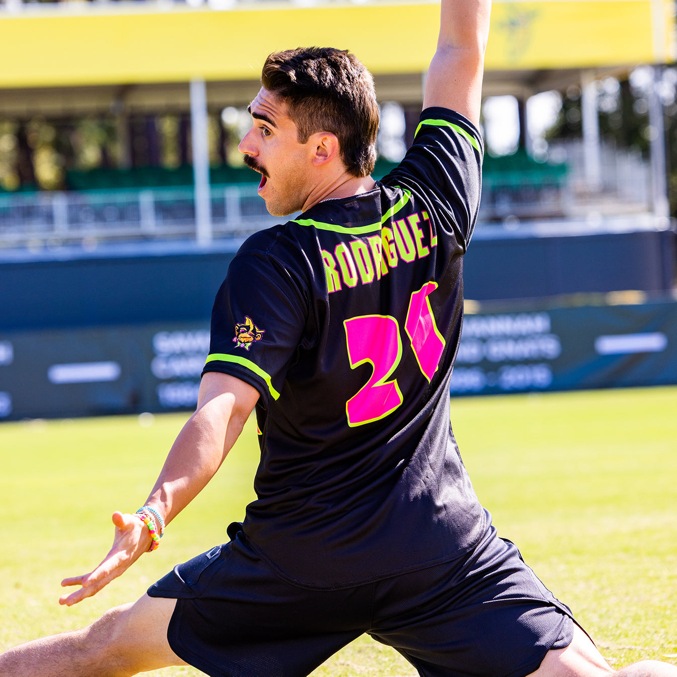 Party Animals Riyan Rodriguez #21 EvoShield Jersey - Black – Banana Ball