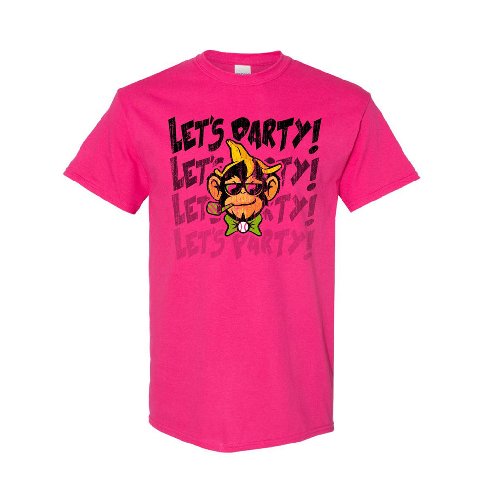 YOUTH Party Animals Short Sleeve Let's Party Tee - Pink – Banana Ball